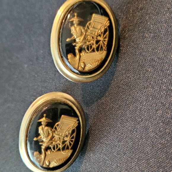 Intaglio | Accessories | Vintage 93s Art Deco Reverse Carved Intaglio ...